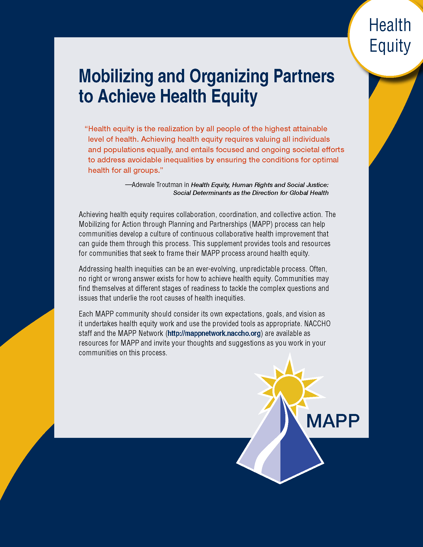 NACCHO Publication Results