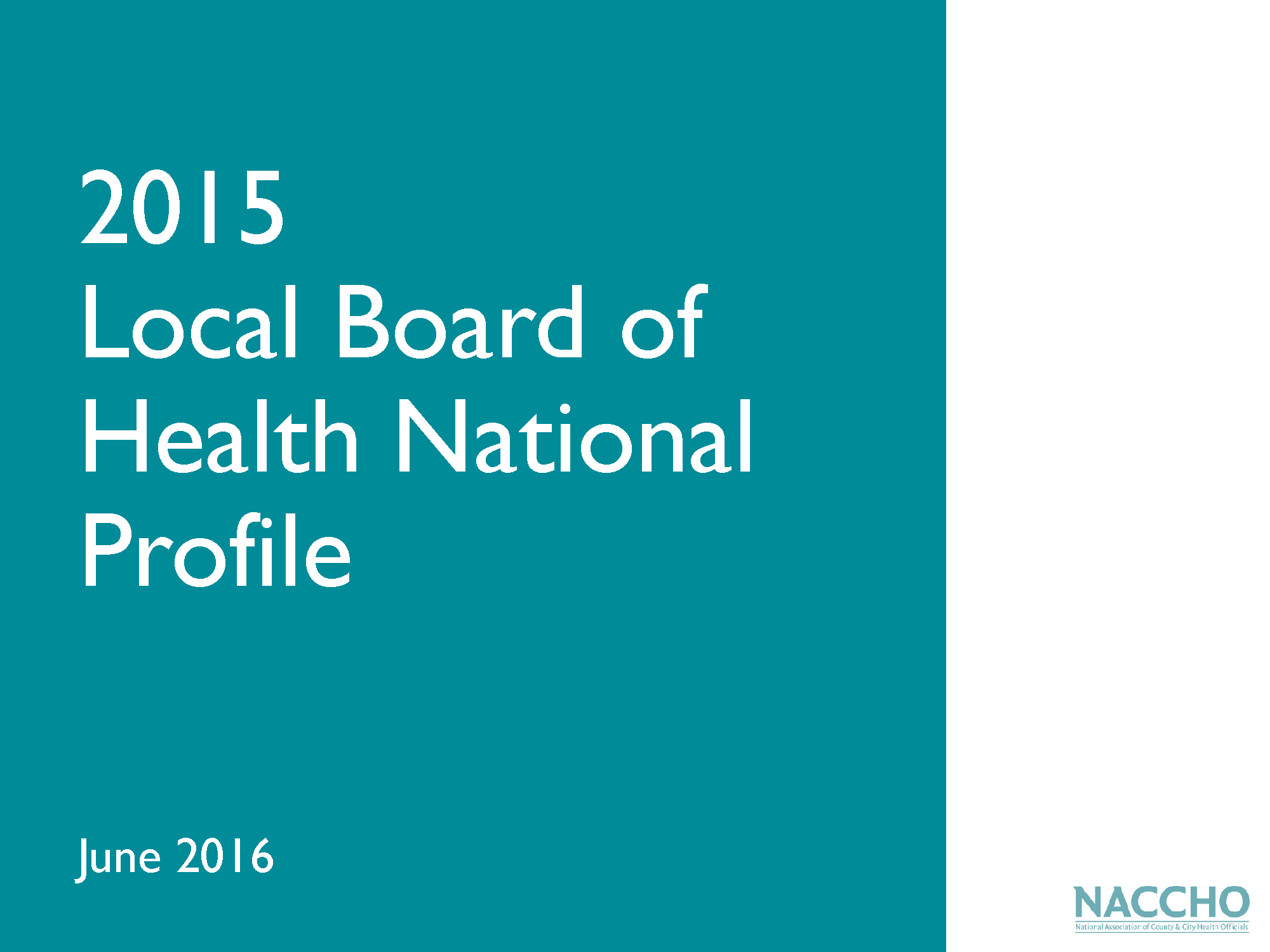 NACCHO Publication Results