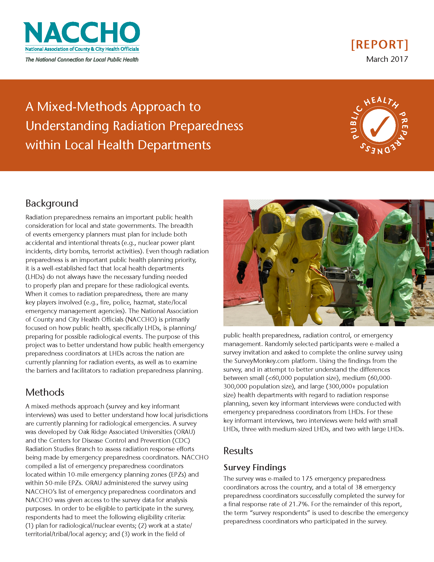 NACCHO Publication Results