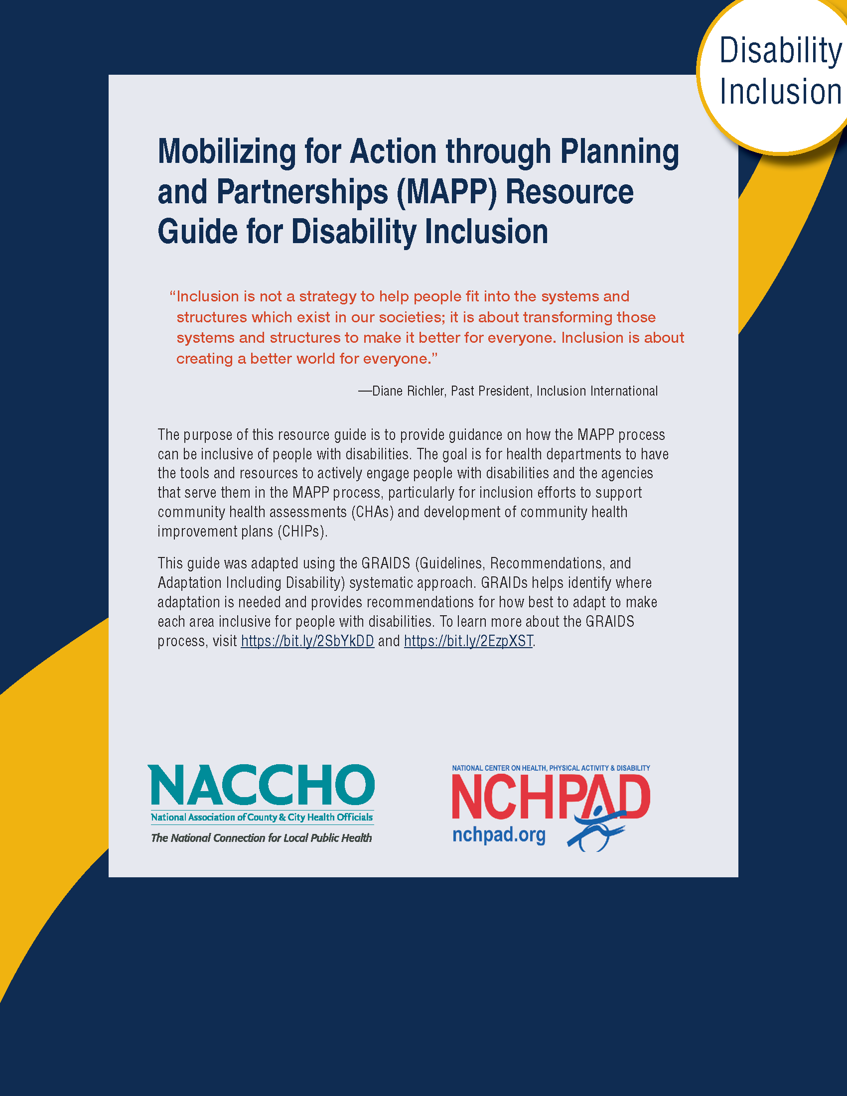 NACCHO Publication Results